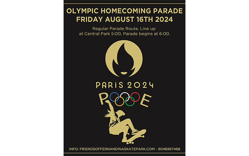 Pinson’s in Paris, kicking off Olympics | News-Leader, Fernandina Beach ...